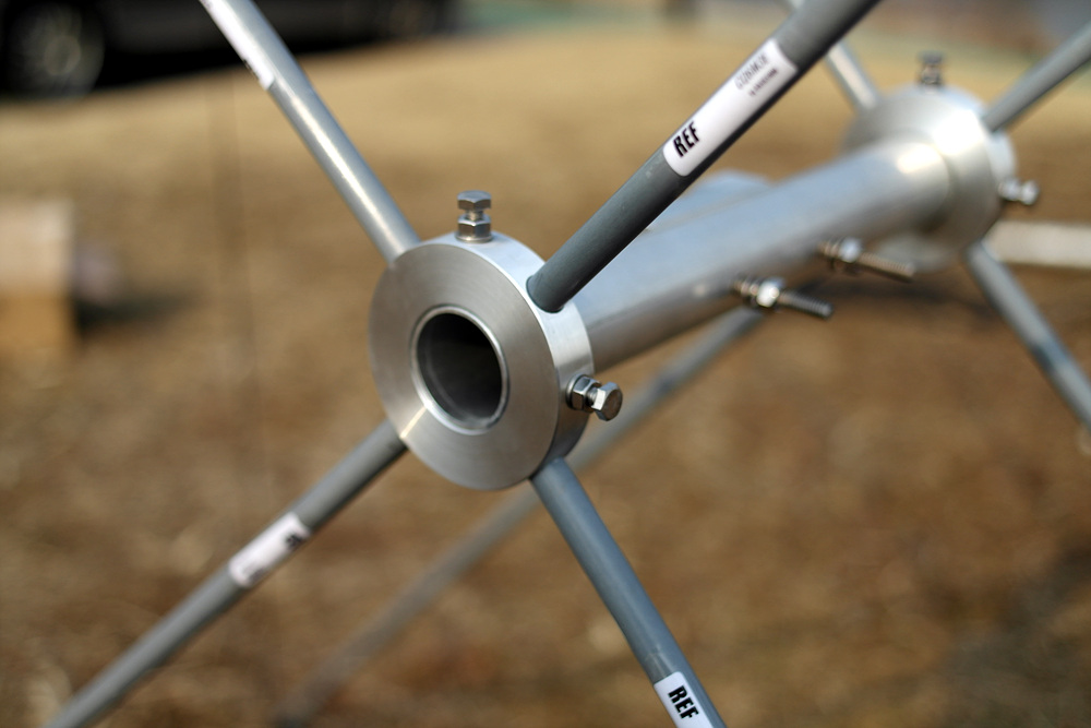 50MHz 2소자 쿼드 안테나 @ BASICOMM